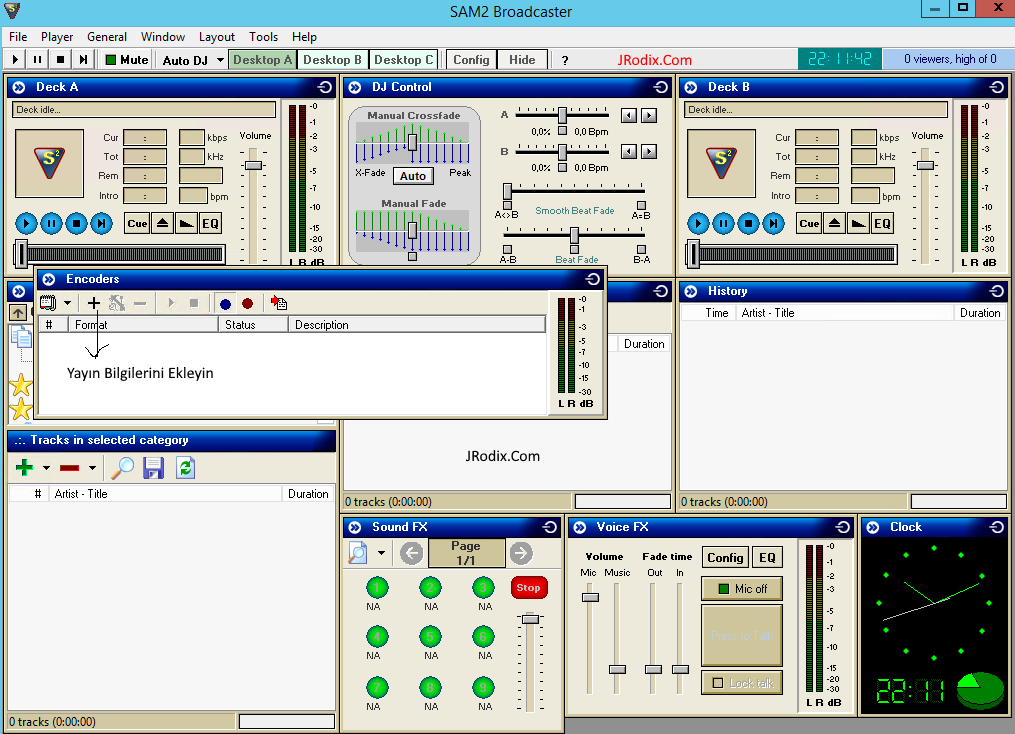 SAM Broadcaster ve Shoutcast Encoder Kurulumu – JRodix Internet ...